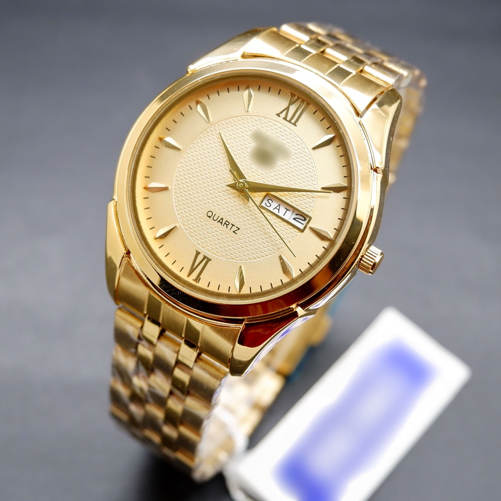 Jual PROMO Jam Tangan Murah Pria Rantai Gold Indonesia|Shopee Indonesia