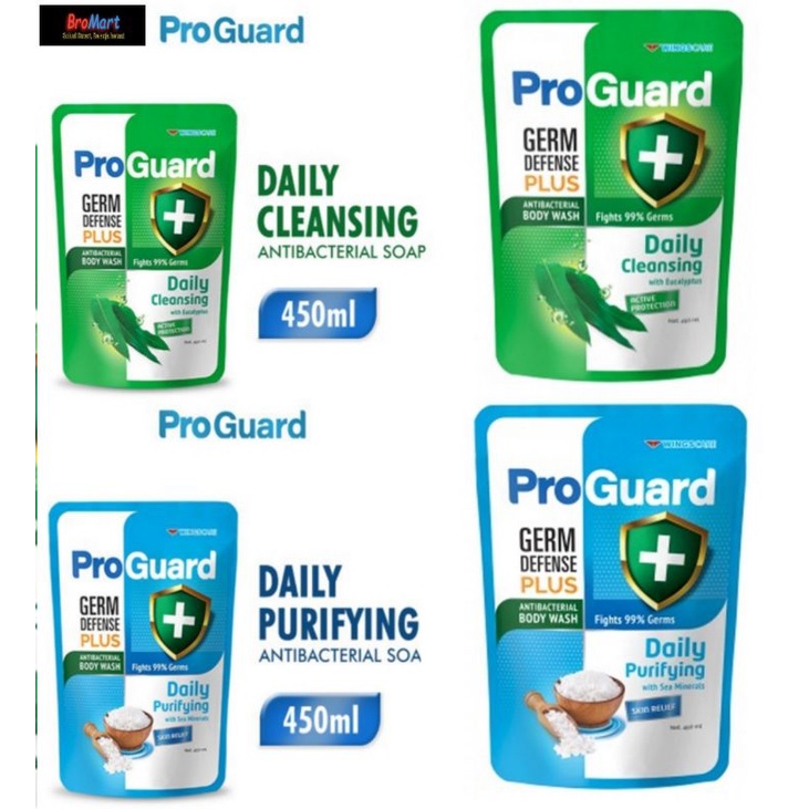 Jual ProGuard Antibacterial Body Wash 450 ml | Shopee Indonesia