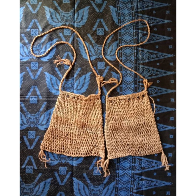 Jual Tas (koja) kulit kayu tereup baduy ukuran sedang,anyaman standar ...