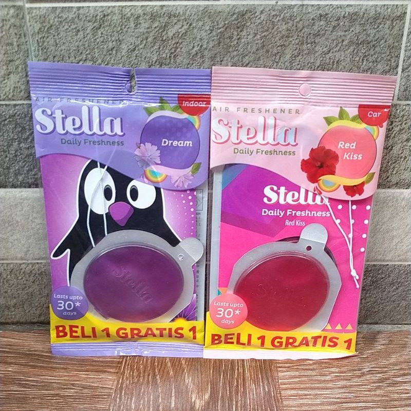 Jual STELLA AIR FRESHNER DAILY FRESHNESS ISI 2 ( BELI 1 GRATIS 1) RED ...