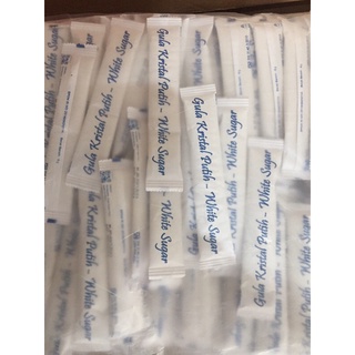 Jual Gula Pasir Putih Stick Sachet White Sugar repack isi 50 pcs ...