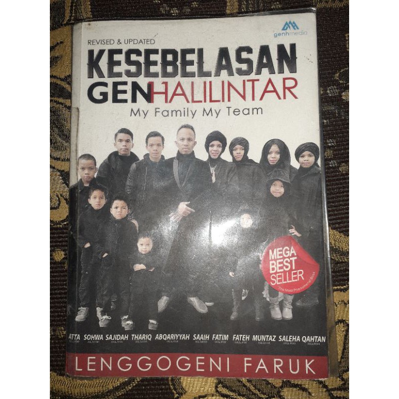 Jual BUKU KESEBELASAN GEN HALILINTAR MY FAMILY MY TEAM | Shopee Indonesia
