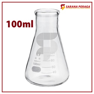 Jual SaranaPeraga - Erlenmeyer 100 ML - Alat Peraga Laboratorium Kimia ...