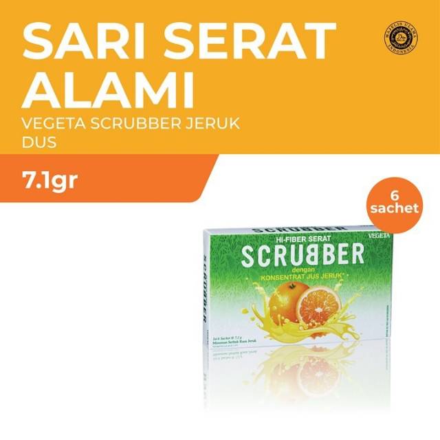 Jual Vegeta scrubber rasa jeruk Indonesia|Shopee Indonesia