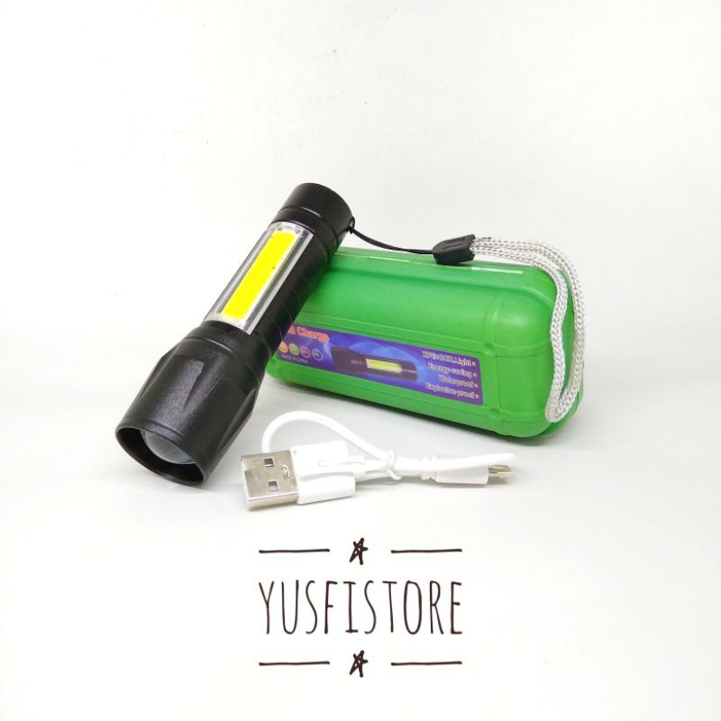 Jual Senter Swat Mini Zoom Senter Police Led Senter Travelling Senter ...