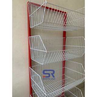 Jual Rak Snack Rak Roti Minimarket 4 Susun | Shopee Indonesia