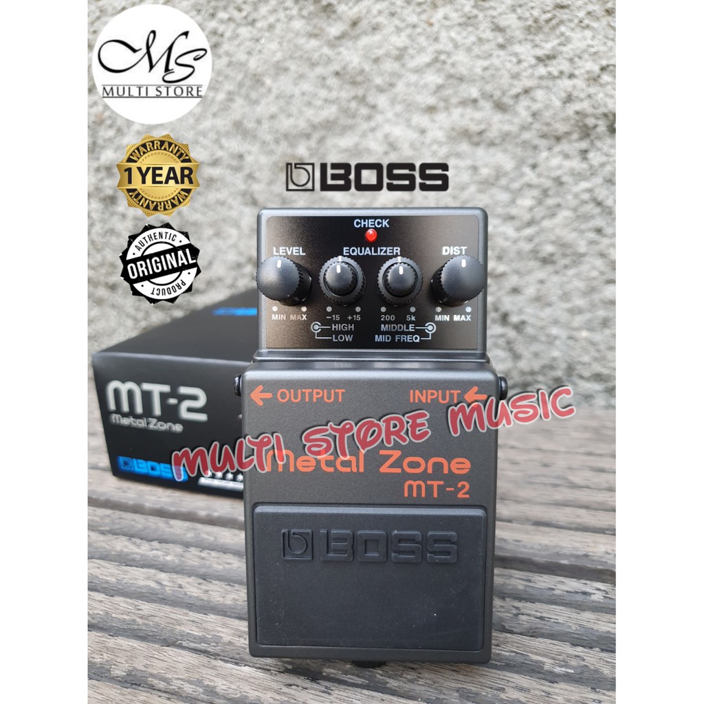 Jual Efek boss Metal Zone MT2 - MT 2 - BOSS MT2 - MT 2 - GARANSI RESMI ...