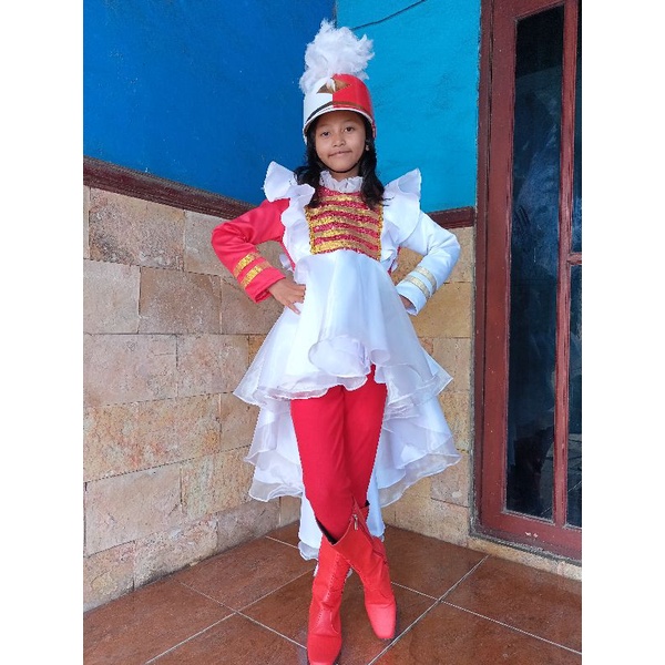 Jual Baju Mayoret - Diva Merah Putih | Shopee Indonesia