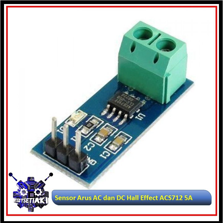 Jual ACS712 5A Sensor Arus AC dan DC Hall Effect Indonesia|Shopee Indonesia