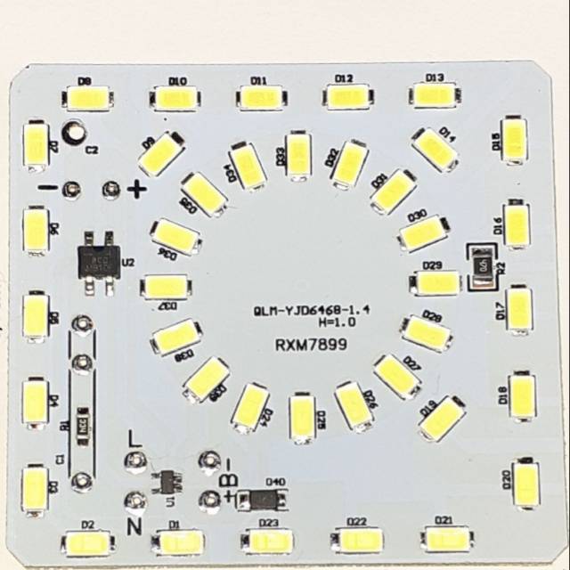 Jual Pcb modul lampu emergency ac dc 25w tanpa elco dan milar | Shopee ...