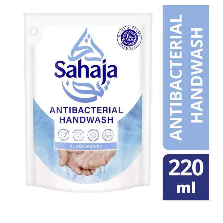 Jual Sahaja Handwash Pouch Halal 220Ml - Hand Wash Refill, Sabun Cuci ...