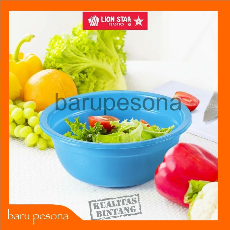 Jual Baskom Lion Star Deluxe BA-1 Round Basin No. 10 Baskom Plastik ...