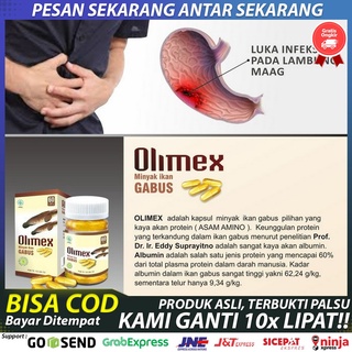 Jual OLIMEX - Kapsul Minyak Ikan Gabus - Obat Bantu Mempercepat ...
