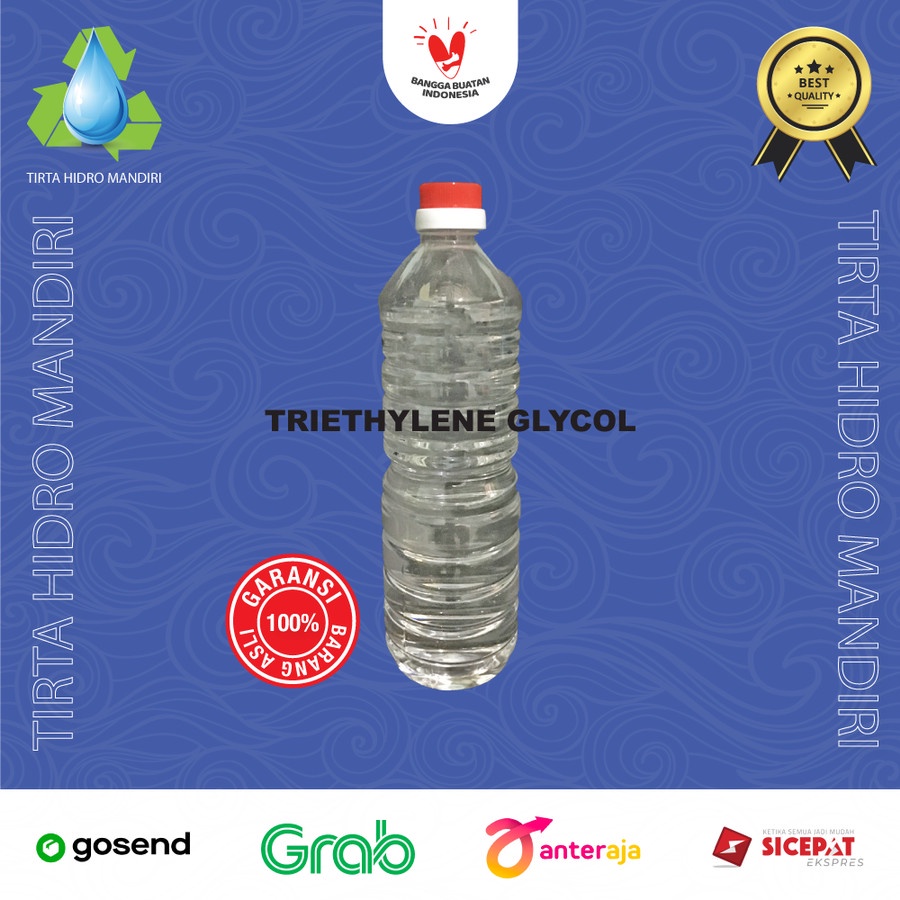 Jual TRIETHYLENE GLYCOL/ TEG 1 KG | Shopee Indonesia