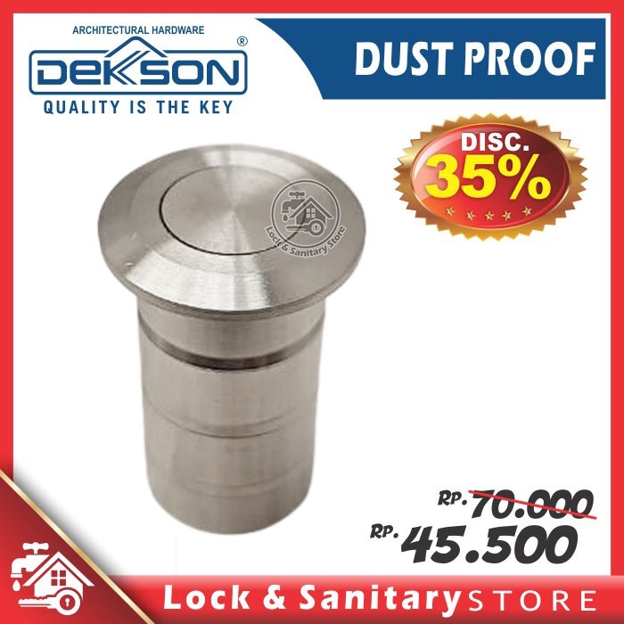 Jual Dust Proof Dekson Dekkson DP DKS SS Penutup Lubang Grendel Tanam ...