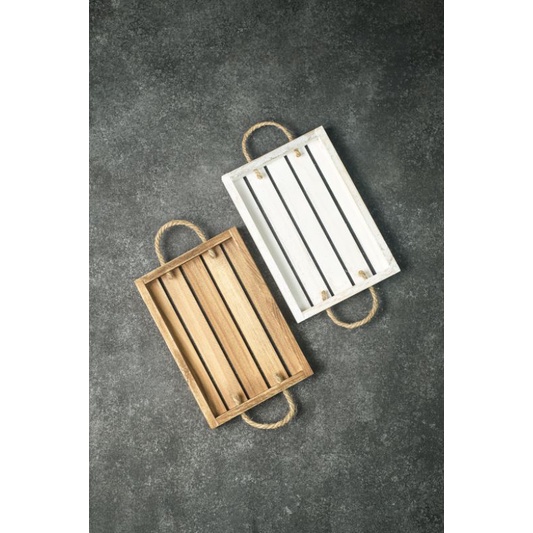 Jual Rustic Wooden Tray | Shopee Indonesia