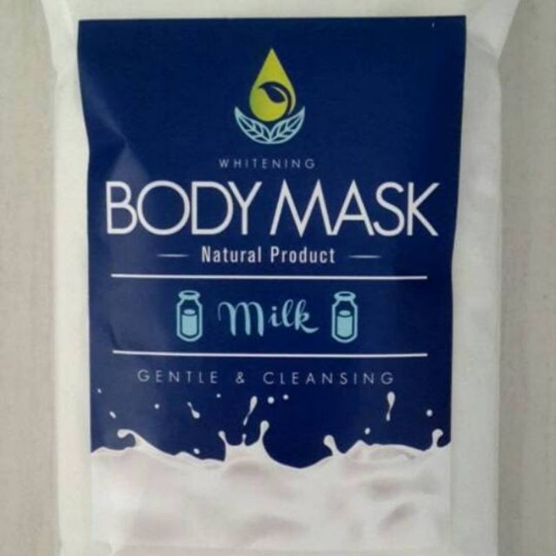 Jual Body Mask 100gram Masker Badan Whitening Aromaterapi premium ...