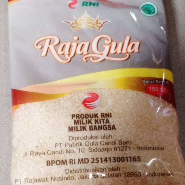 Jual BISA KIRIM RAJA GULA Gula Pasir Kemasan 150 Gram (6 sachet x 150 ...