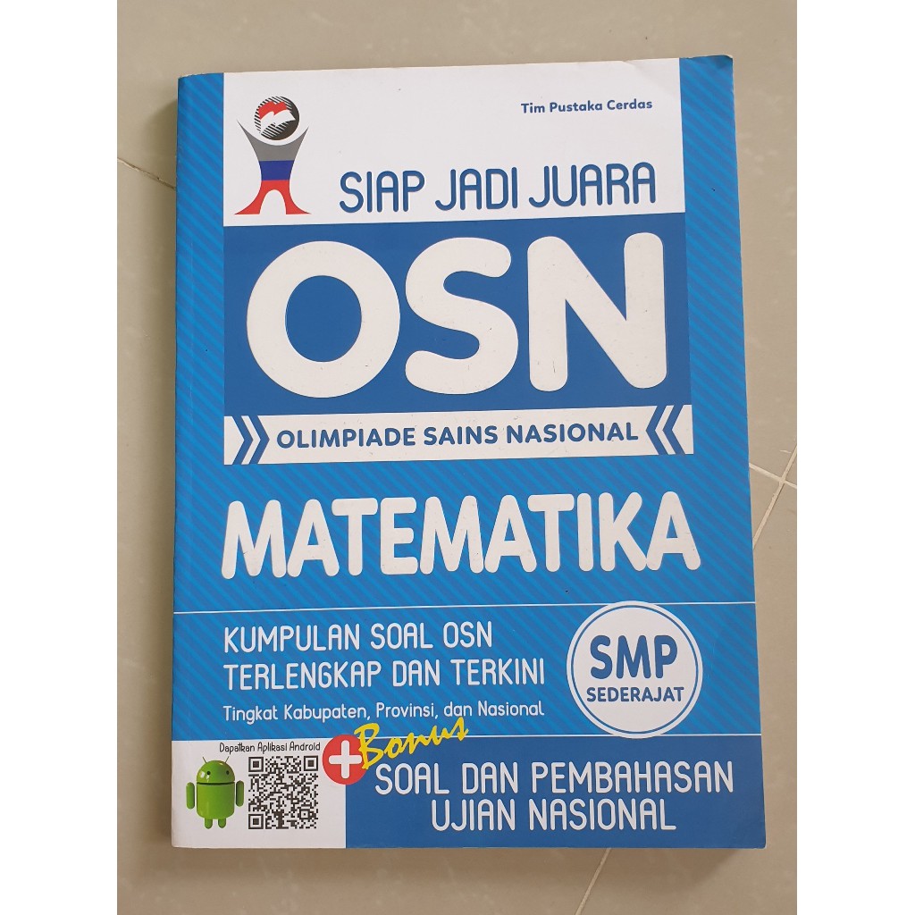 Jual Buku Kumpulan Soal Siap Jadi Juara OSN (Olimpiade Sains Nasional) Matematika SMP | Shopee ...