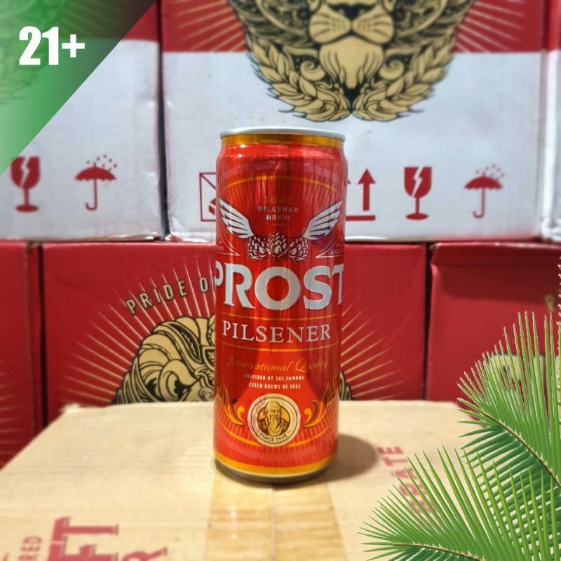 Jual Beer Prost Pilsener Can Bir Kaleng 320ml | Shopee Indonesia