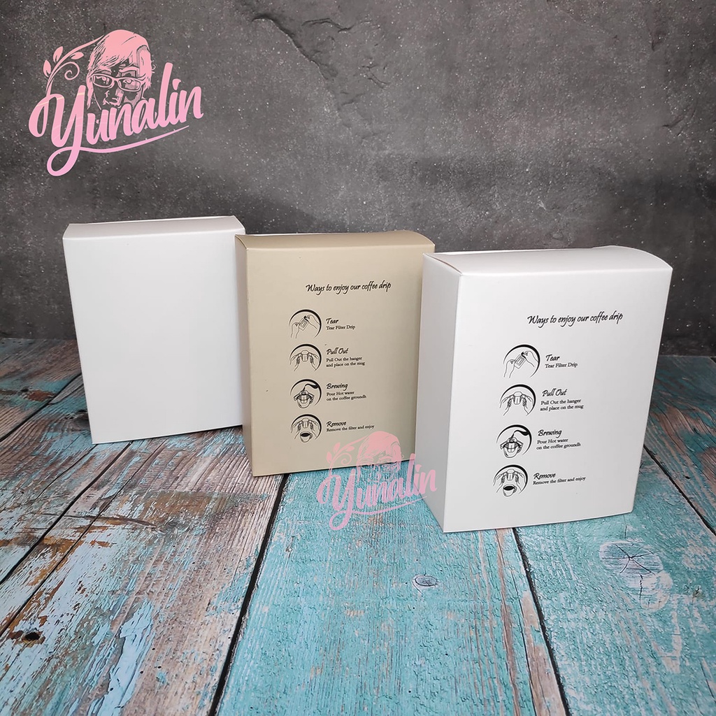 Jual TERBARU Kemasan Box Coffee Best Seller | Kemasan Box Drip ...
