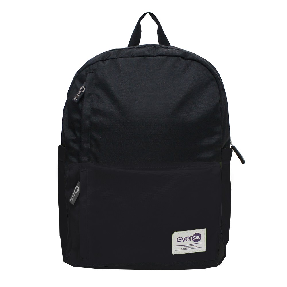 Jual Eversac Backpack Happy F Black | Shopee Indonesia