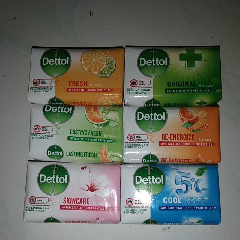 Jual Dettol Sabun mandi Detol sabun kesehatan | Shopee Indonesia