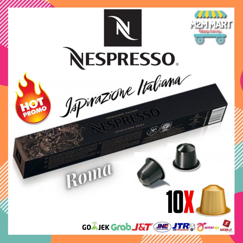 Jual Kopi Kapsul Nespresso Italiana Ispirazione Roma Capsule Indonesia ...