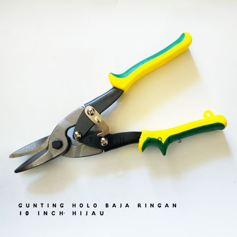 Jual Gunting baja ringan / gunting holo 10 inch hijau | Shopee Indonesia