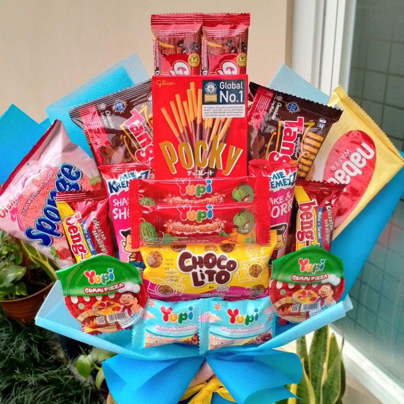 Jual BUCKET SNACK | BUKET MAKANAN | BUKET JAJAN | BUKET WISUDA & ULANG ...
