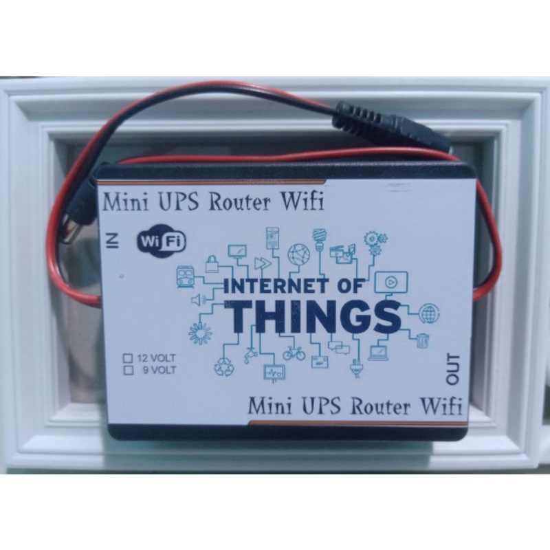Jual Mini UPS Router Wifi 12 Volt / 9 Volt 3600 mAh | Shopee Indonesia