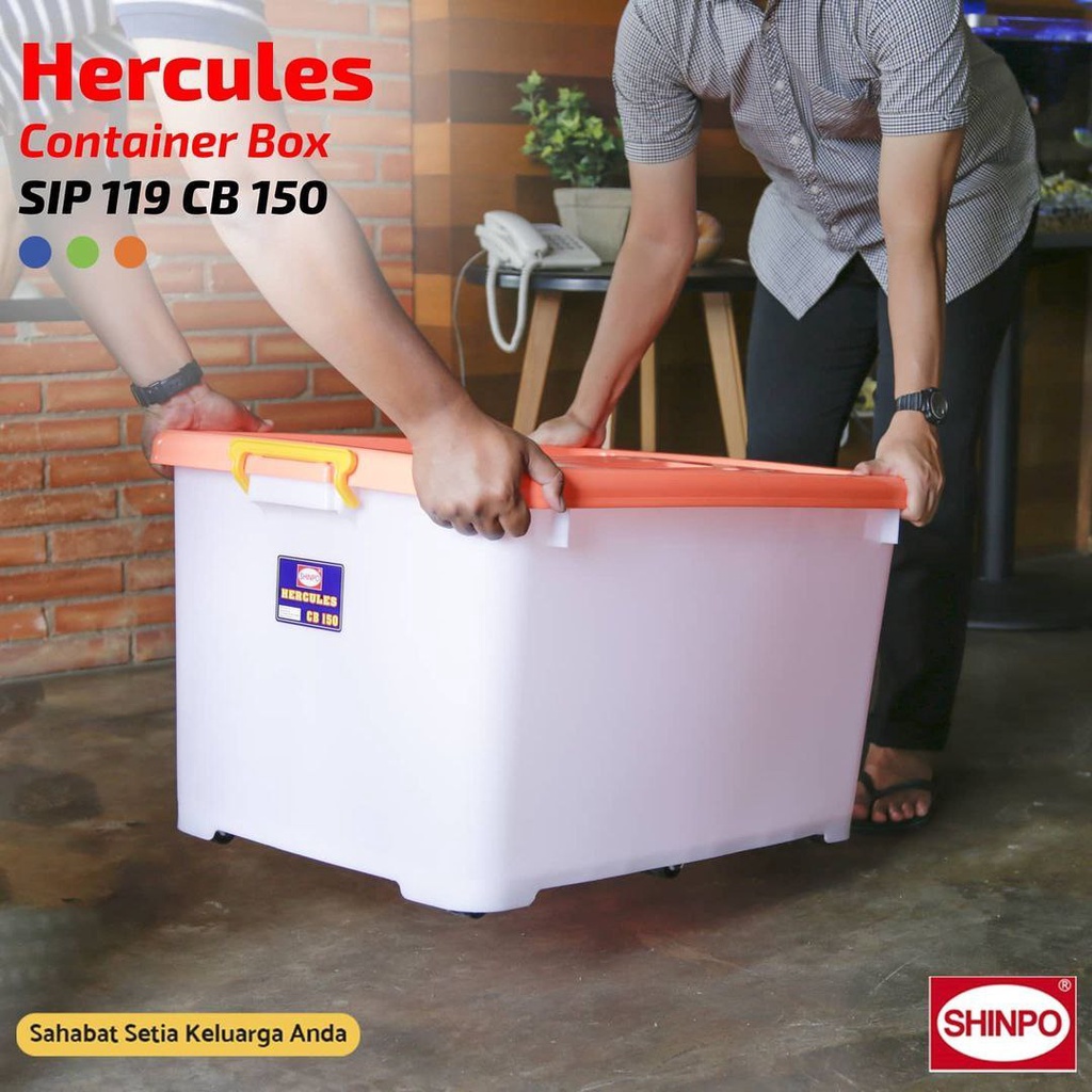 Jual Box Container Box Penyimpanan Shinpo CB150 150 Liter Big Box ...