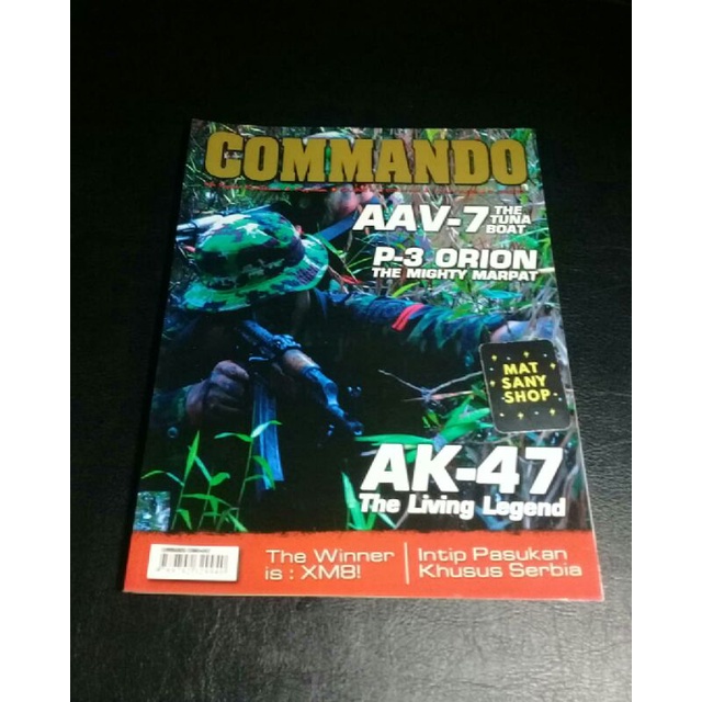 Jual MAJALAH MILITER COMMANDO VOLUME IV NO 2 TAHUN 2008 ORIGINAL | Shopee Indonesia