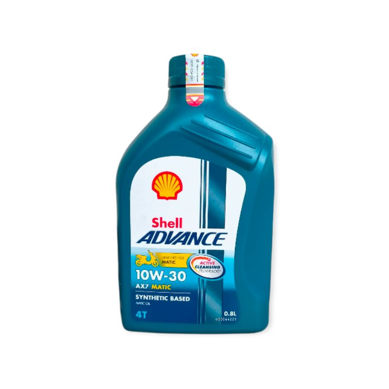 Jual Oli Mesin Shell Advance 10W-30 AX7 800 ML For Motor Matic | Shopee ...