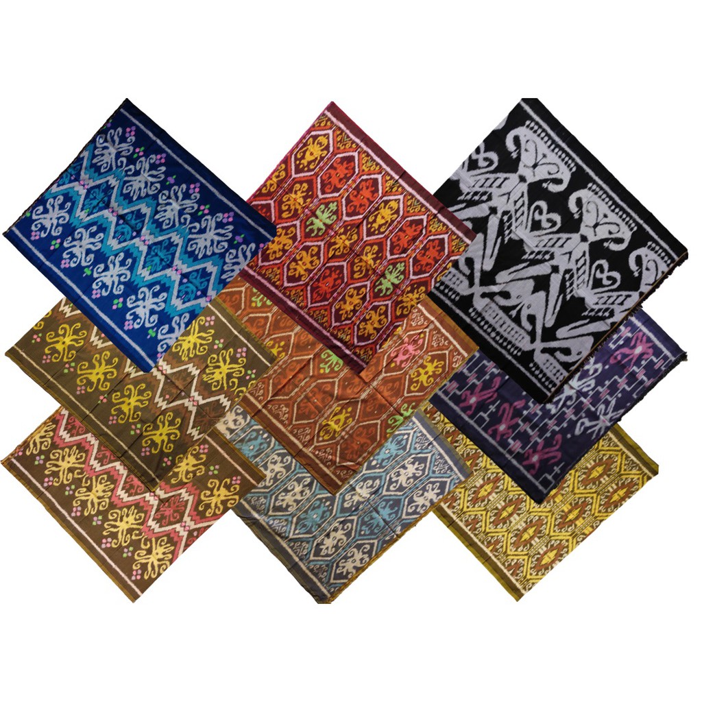 Jual Kain Tenun Ikat Rang-Rang Motif Terbaru Aneka Warna | Shopee Indonesia