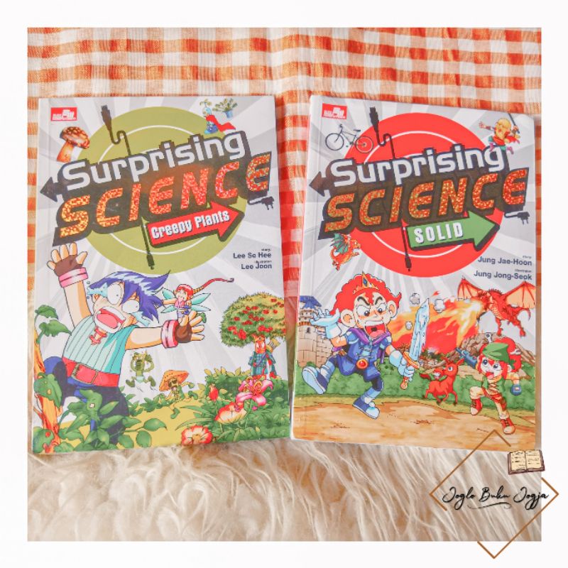 Jual [NEW-ORI] Buku Anak Surprising Science: Evolusi, Bulan & Matahari, Virus, Creepy Plants ...