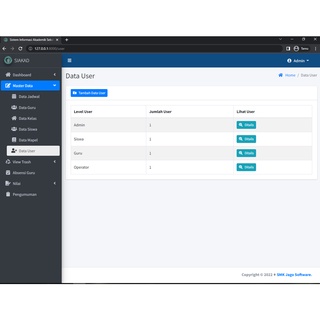 Jual Siakad Sekolah Laravel 8 - Sistem Informasi Akademik Sekolah Indonesia|Shopee Indonesia