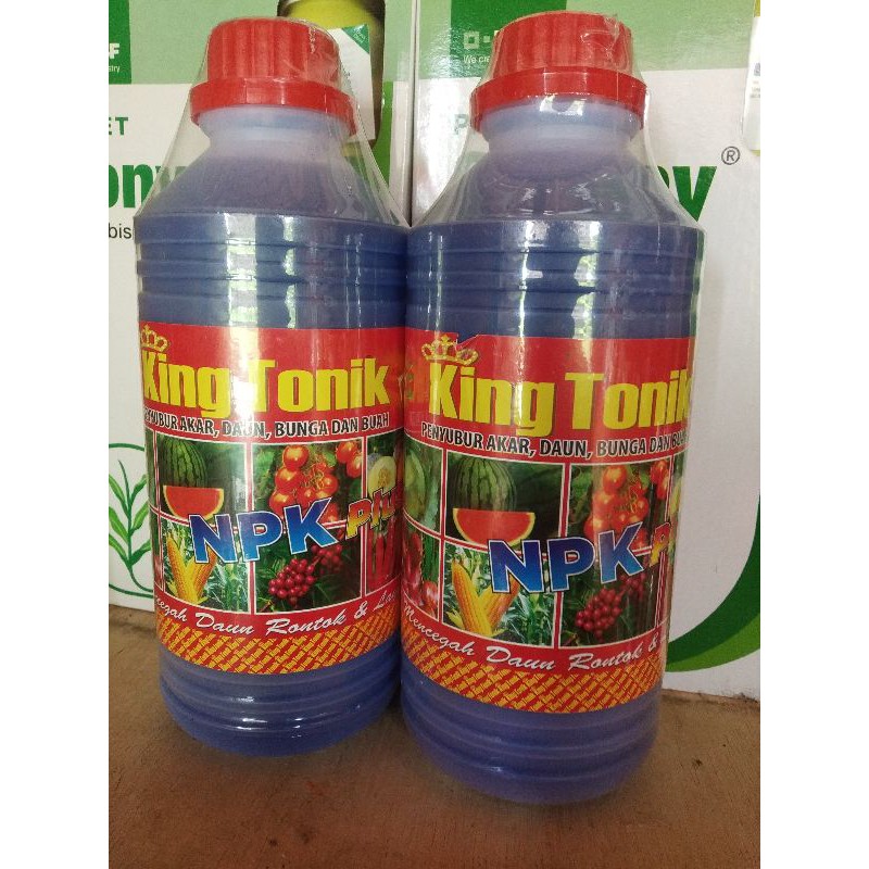 Jual [ COD ] Pupuk King Tonik NpK Plus/Pupuk Penyubur tanaman 1 liter Indonesia|Shopee Indonesia