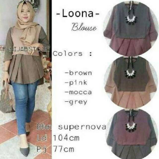 Harga Loona Blouse Terbaru Agt 2025 | BigGo Indonesia