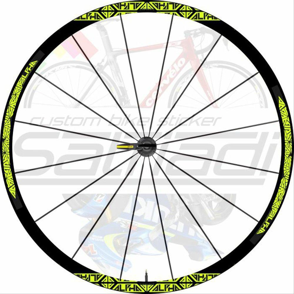 Jual Stiker Rim Sticker Rims Sepeda Commencal Ride Alpha 26 bisa custom ...