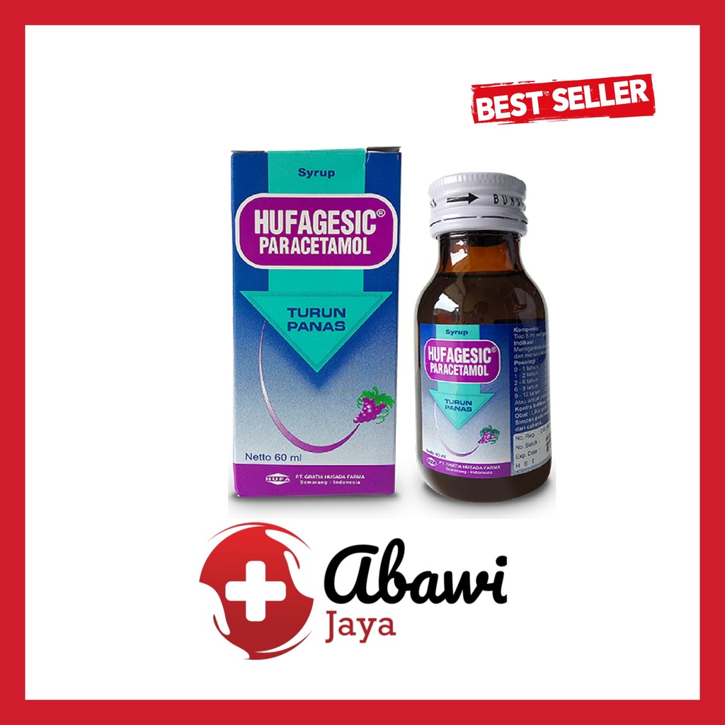 Jual [AB] HUFAGESIC SIRUP 60 ML / HUFAGESIC SYRUP | Shopee Indonesia