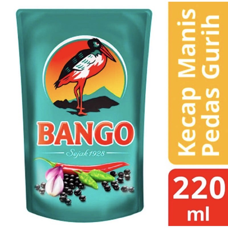 Jual Bango kecap manis pedas rawit pouch 220ml | Shopee Indonesia