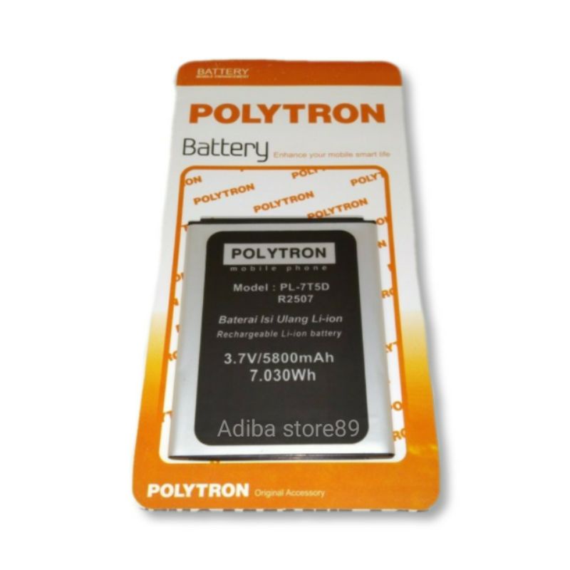 Jual Baterai Batre Polytron R2507 PL-7T5D Original Battery | Shopee ...