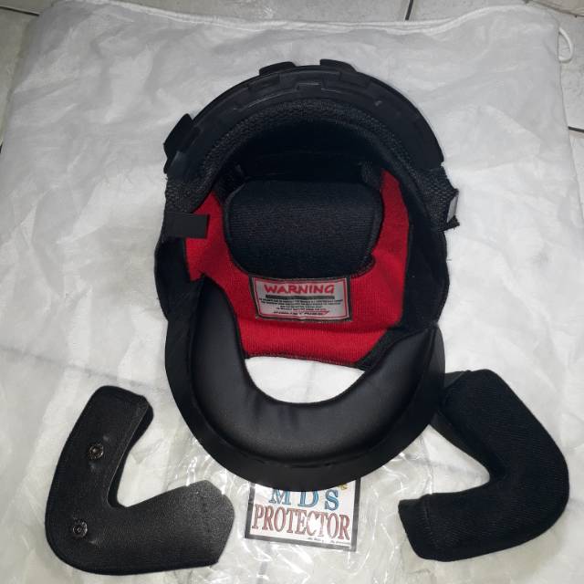 Jual Busa helm mds protector full set busa helm mds half face | Shopee ...