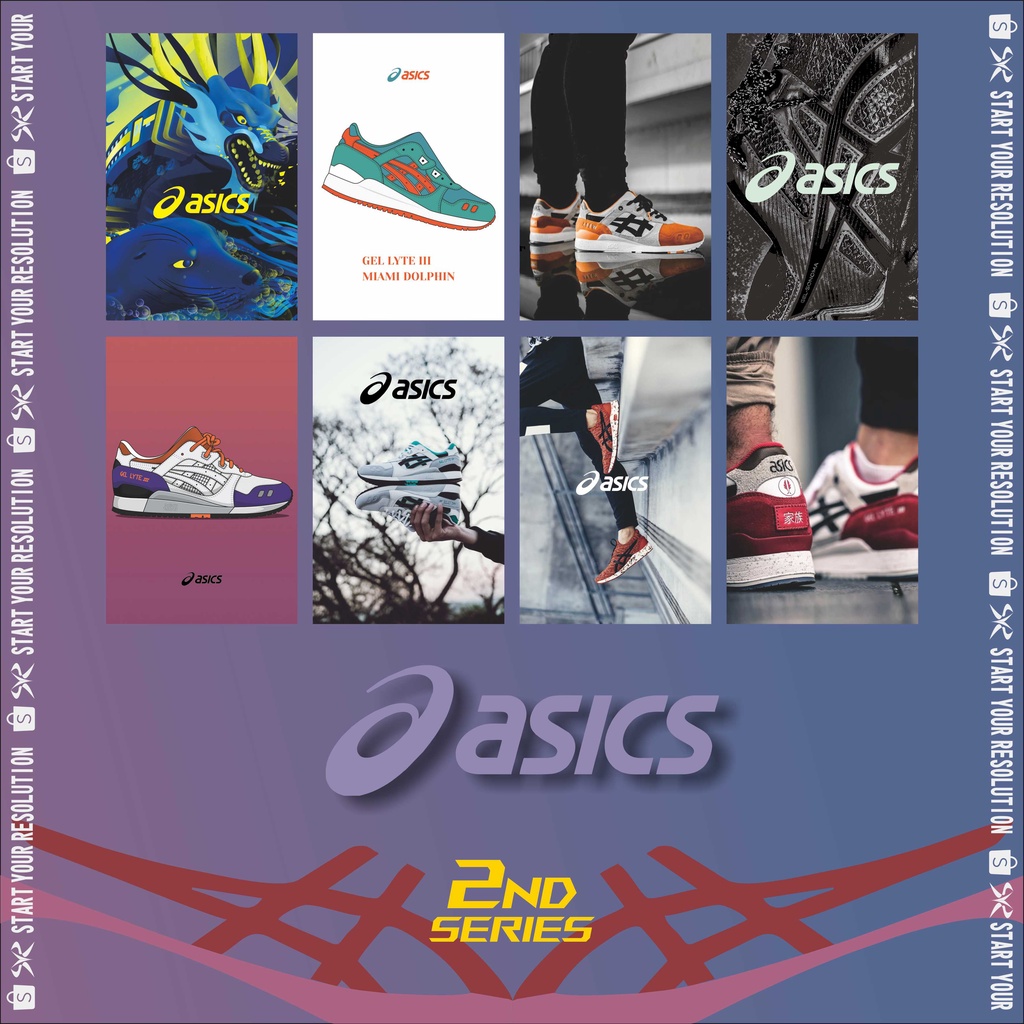 Jual Poster Dinding Asics 2nd Series | Hypebeast | Poster Brand Sport ...