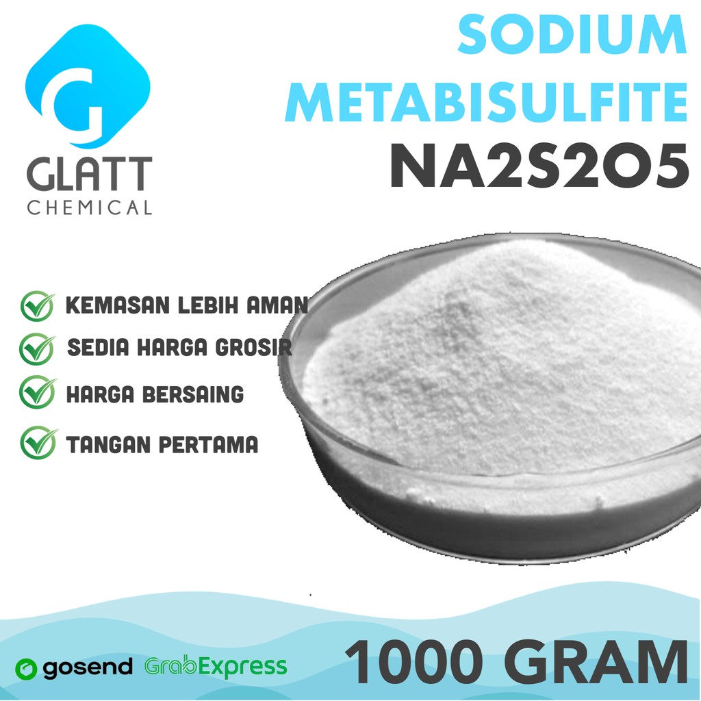 Jual Sodium Meta Bisulfite 1 Kg Food Grade ex Birlasulf Aditya Birla ...