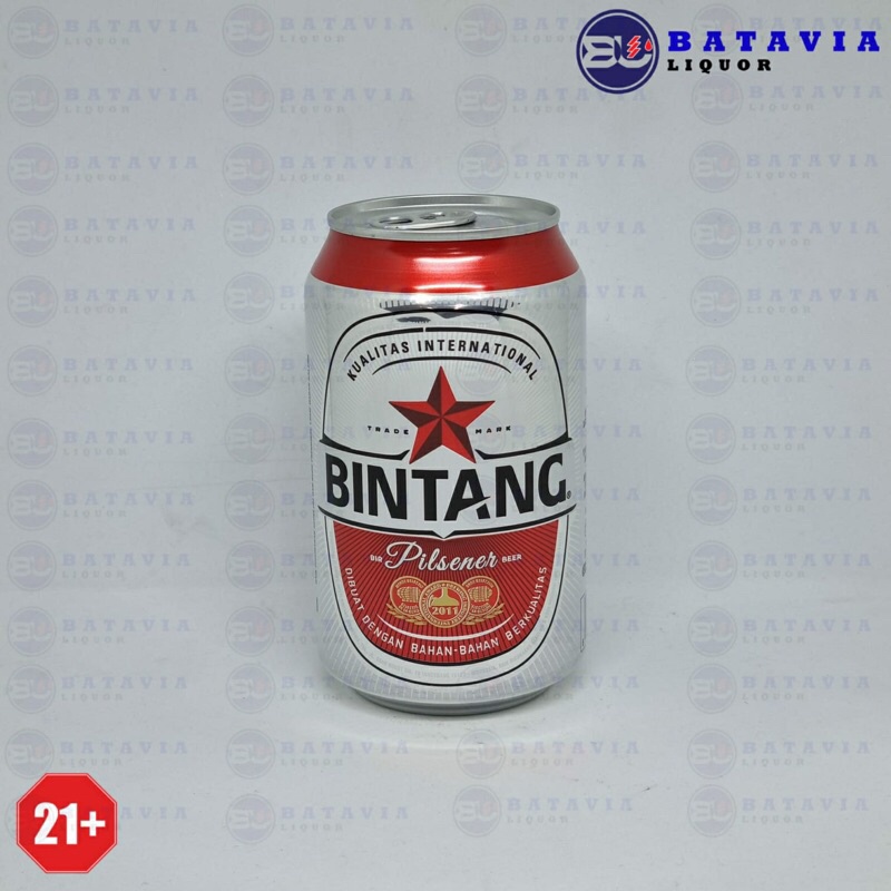 Jual Bir Bintang Pilsener Can 320ml Indonesia|Shopee Indonesia