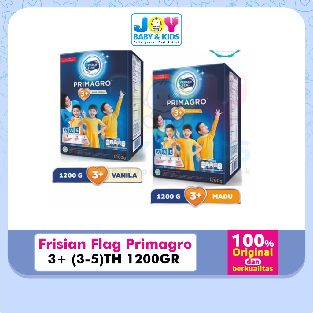 Jual Frisian Flag Primagro 3+ Vanilla 1200 gr (3-5 tahun) Susu Formula ...