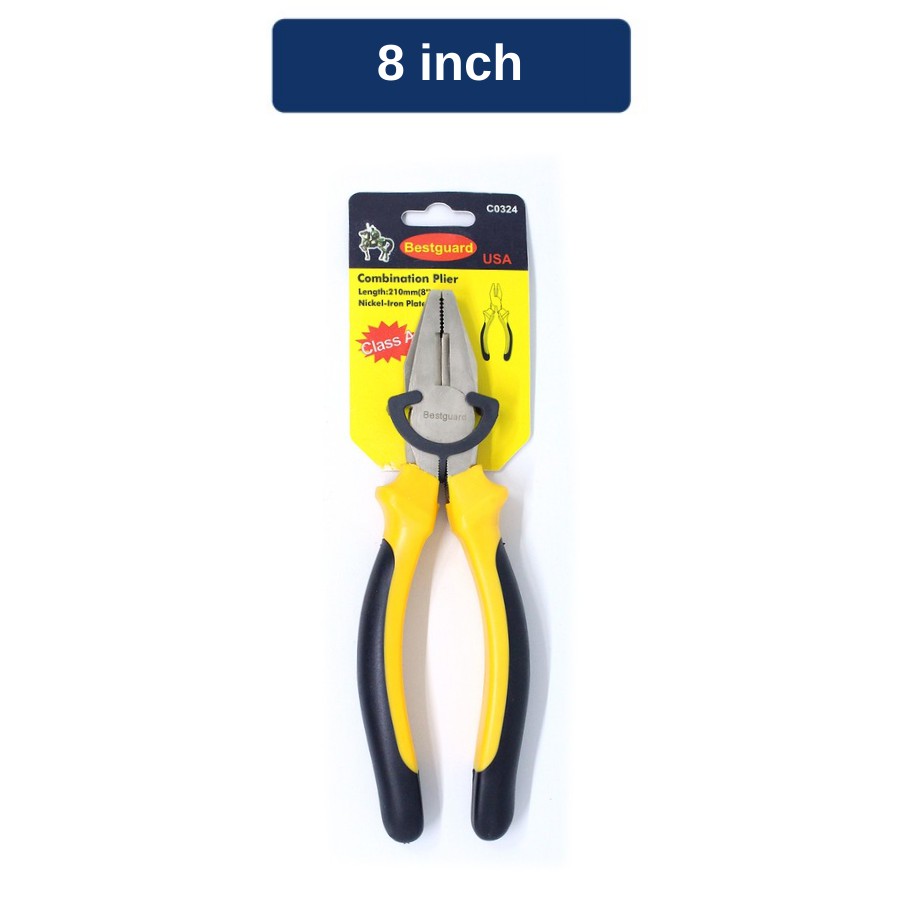 Jual Bestguard Tang Kombinasi / Combination Plier Class A 8" | Shopee Indonesia