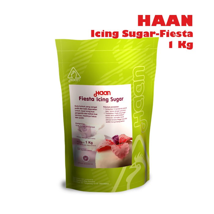 Jual Haan Icing Sugar Fiesta 1Kg | Shopee Indonesia